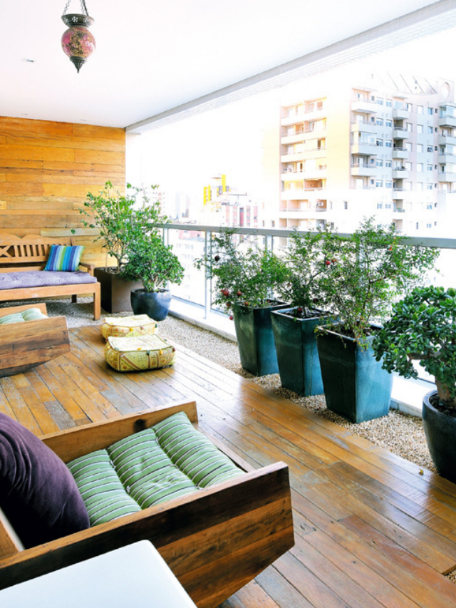 A parede da varanda - 6 ideias inspiradoras - Casa Casada